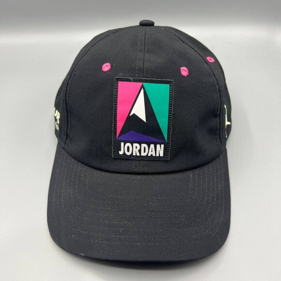 Jordan | Accessories | Air Jordan Hat Men Black Cordura Fabric Jumpman ...